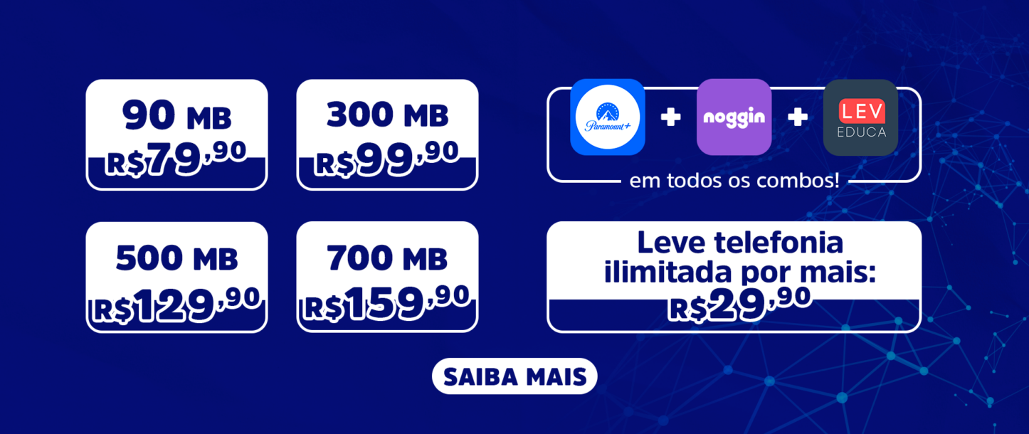 Planos Residenciais – FibranetBR